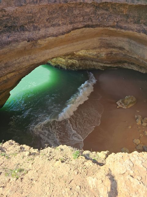 Lagoa: Benagil Cave and Marinha Beach Guided Kayaking Tour - Marinha Beach and Its Natural Arches