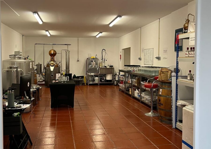 Lagos: Guided Gin Distillery Tour With Tasting at Alma Luz - The Itinerary in Detail