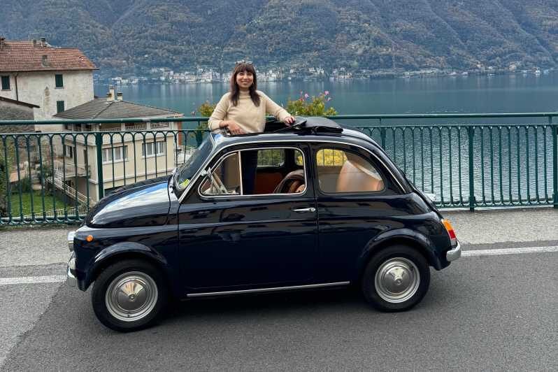 Lake Como: Classic Fiat 500 Car Rental 4h/8h/24h + Delivery - What to Expect on the Itinerary