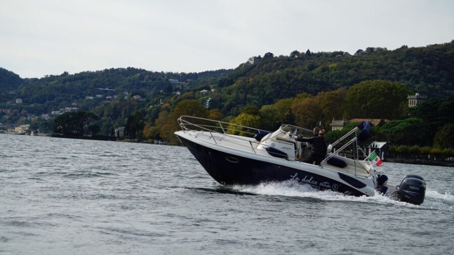 Lake Como: Glamour Private Tour 3 hours Eolo boat - The Itinerary: What You’ll See and Do