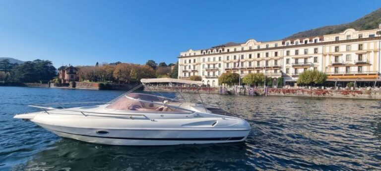 Lake Como: Shared or Private 2 Hours Boat Tour with Aperitif - The Experience: What You Can Expect