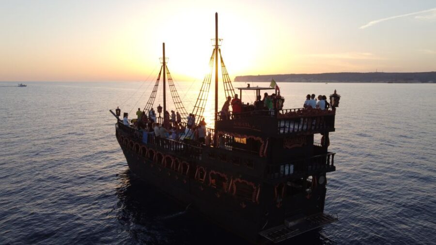 Lampedusa: Sunset Dolphin Sighting on a Pirate Ship - Practical Details and Value