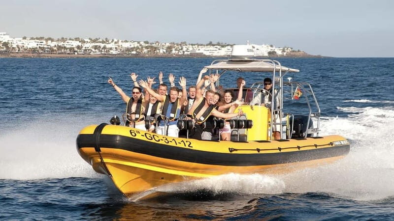 Lanzarote: Fast Blast, Super Speed Boat adventure at top speed - How the Tour Unfolds