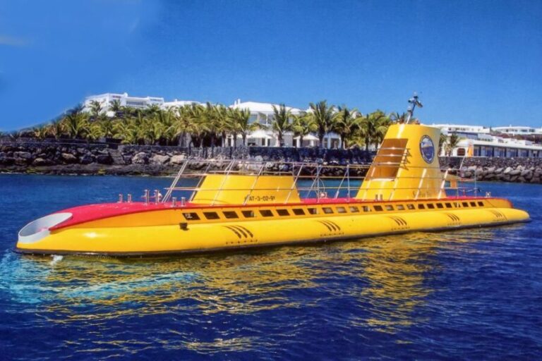 Lanzarote: Real Submarine Dive with Hotel Pickup - The Practicalities