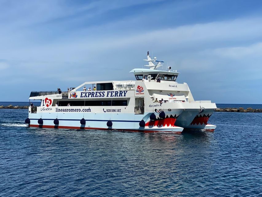 Lanzarote: Return Ferry to La Graciosa with Bus Pickup - Why This Tour Stands Out