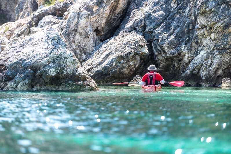Lefkada: Blue Cave Kayak Tour with a Taste of Greece - Authentic Reviews in Context