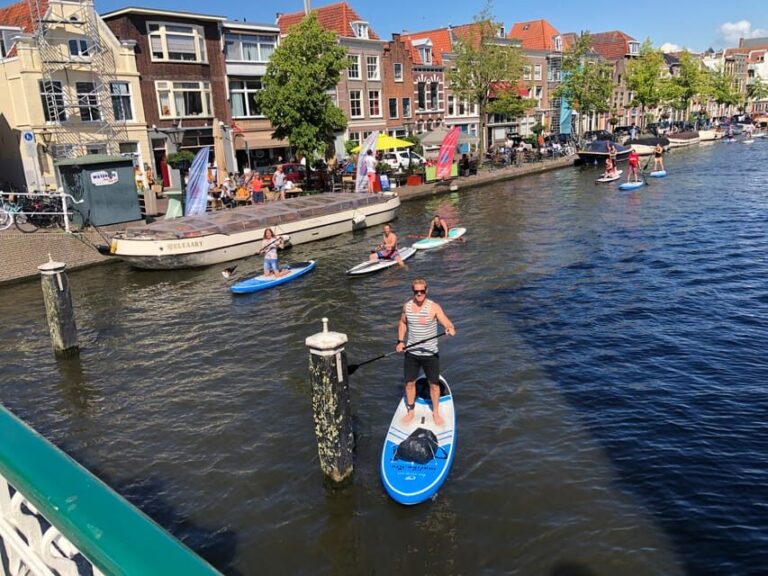 Leiden: Paddleboard Rental to Explore Leiden's Canals - What’s Included and What’s Not