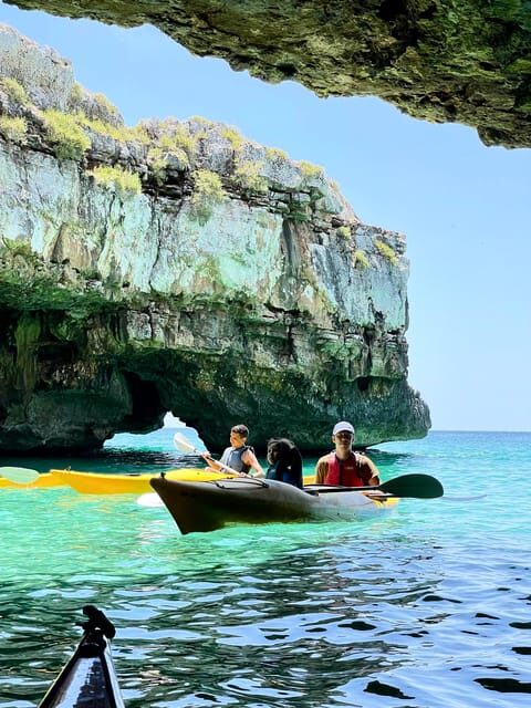 Leuca kayak tour + swimming + speleo-trek in cave - The Itinerary: What You’ll Experience