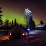 Levi: Northern Lights Tour by Minivan - The Stops & Atmosphere