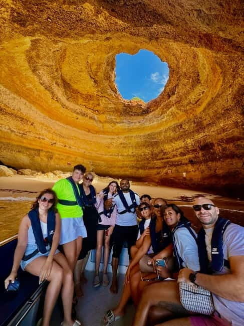 Lisbon: Algarve Day Trip with Benagil Cave Boat Cruise - Key Points