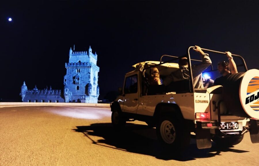 LISBON BY NIGHT in a Vintage Jeep with FOOD & DRINK Tastings - In-Depth Look at the Itinerary