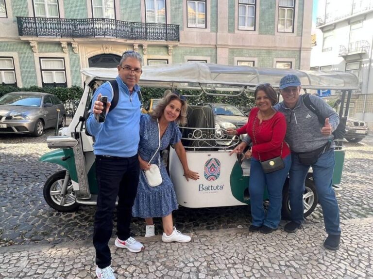 Lisbon Downtown & Belém: Private tour on a Tuk-tuk - The Itinerary in Detail