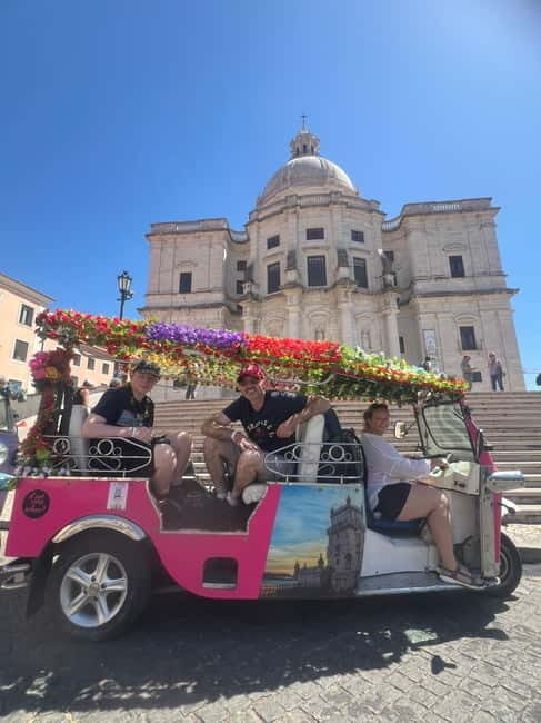 LISBON : Explore Old Town Alfama by Electric Tuk Tuk . - Key Points