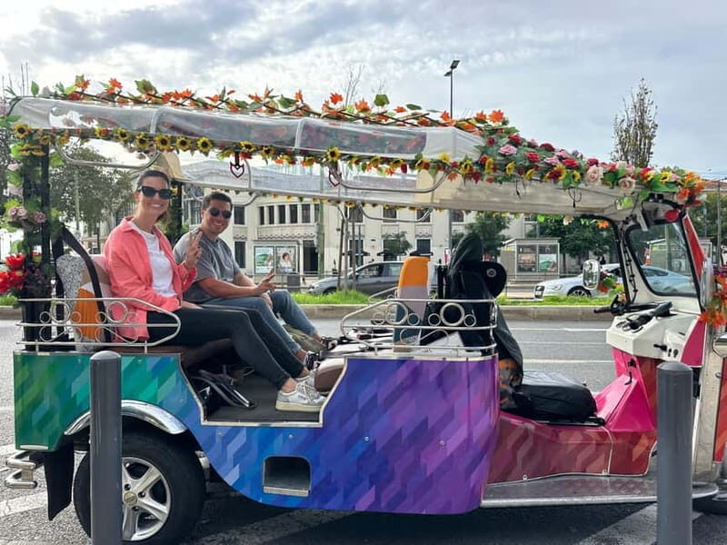 Lisbon sightseeing Big OVERVIEW (4h) Tuk Tuk city Tour - Key Points