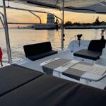 Lisbon: Sunset and Wine Luxury Catamaran Cruise - The Experience Onboard