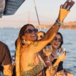Lisbon: Sunset Catamaran Tour with Music and Drink - The Itinerary in Detail
