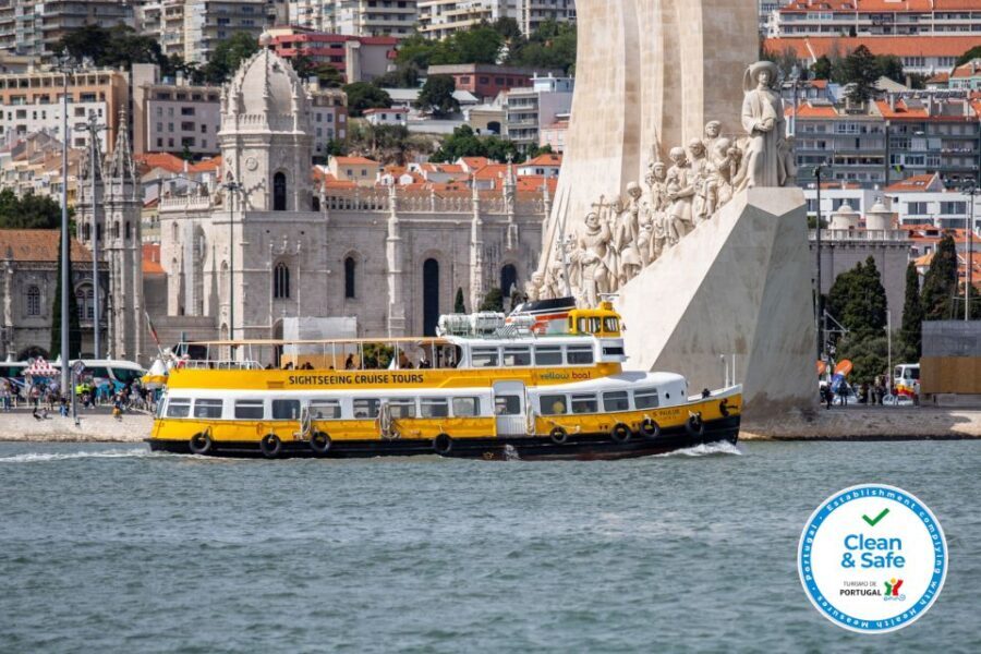 Lisbon: Tagus River Yellow Boat Cruise - In-Depth Look at the Route and Stops