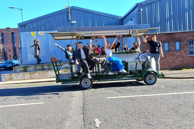 LIverpool beer or prosecco bike tour - Key Points