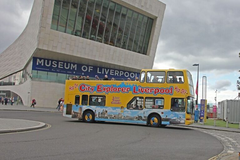 Liverpool City Explorer 24 hour hop-on hop-off Bus Tour - What You’ll Experience at Each Stop