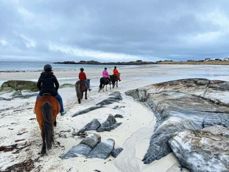 Lofoten: Guided Horse Riding Tour Over Hov and Hovsund - The Itinerary and Scenic Highlights