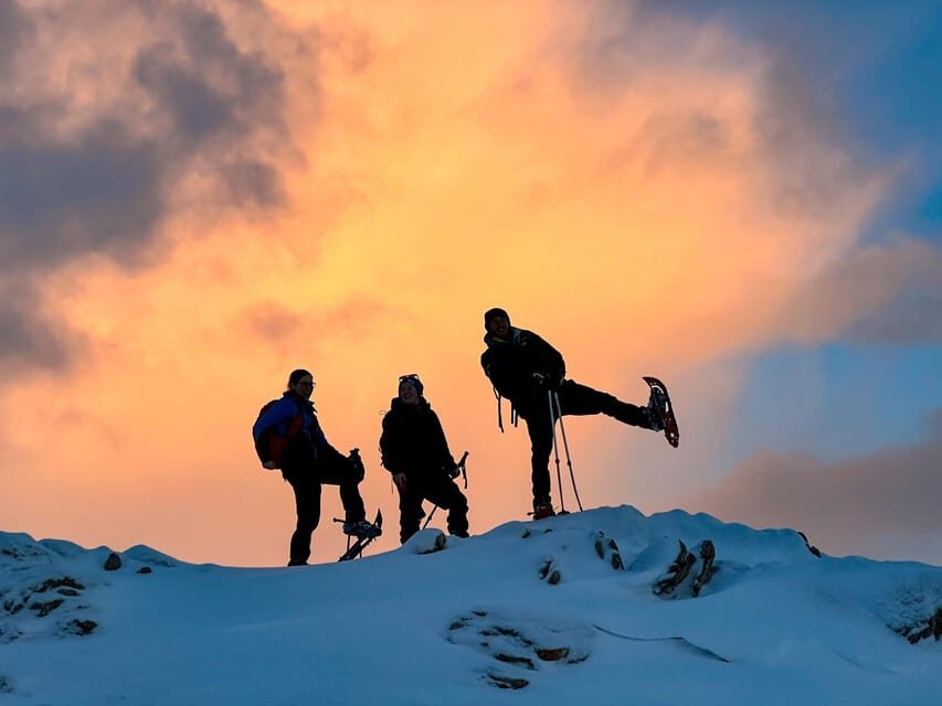 Lofoten: Half Day Snowshoe Tour - What the Tour Looks Like
