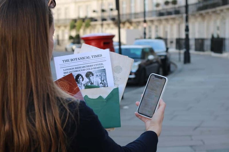 London: 2.5-hour Outdoor Escape Room Game - An Entertaining and Educational London Experience