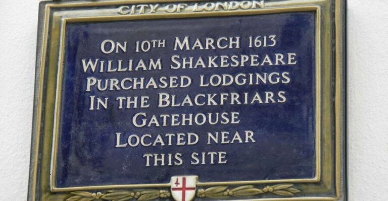 London: 2-Hour Shakespeare Walking Tour - The Significance of the Sites