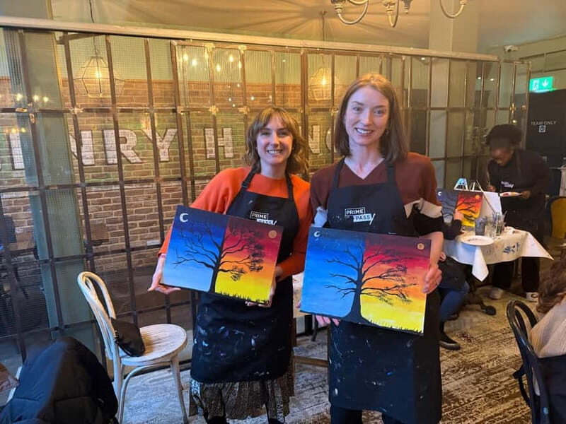 London : Guided Painting Class with Materials - What Does a Painting Class in London Look Like?