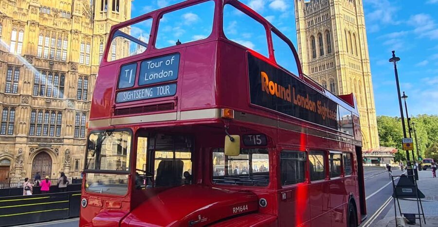 London: Guided Sightseeing Tour on a Vintage Open-Top Bus - Authenticity and Passenger Experience