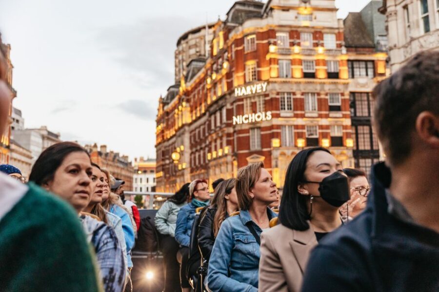 London: London by Night Sightseeing Open-Top Bus Tour - What Each Landmark Offers
