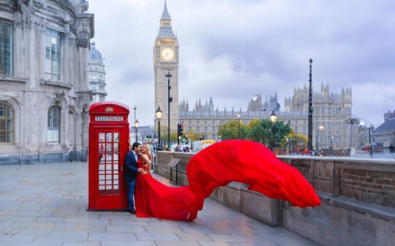 London: Private Flying-dress Photoshoot @jonadress - The Photos & Video Package: High-Quality Keepsakes