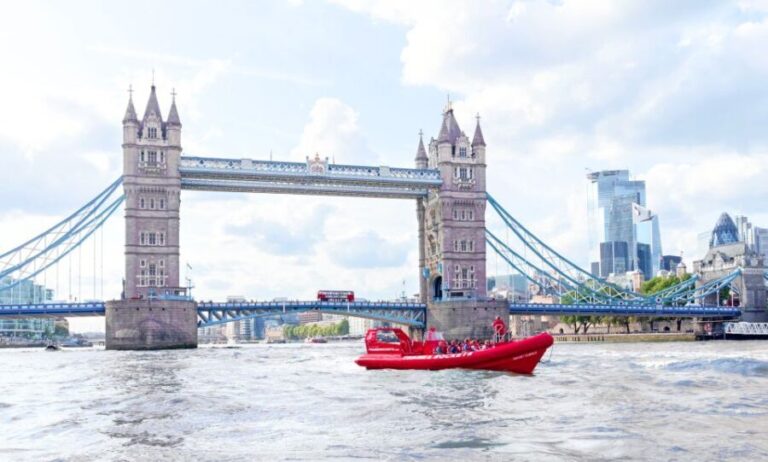 London: River Thames Speed Boat Tour - The Landmarks and Scenic Highlights in Detail