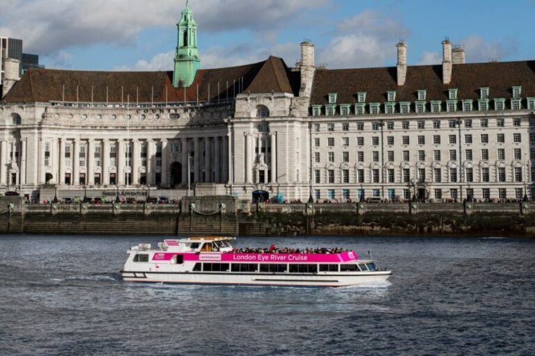London: Thames River Cruise with Optional London Eye Ticket - Why This Cruise Is Worth Considering
