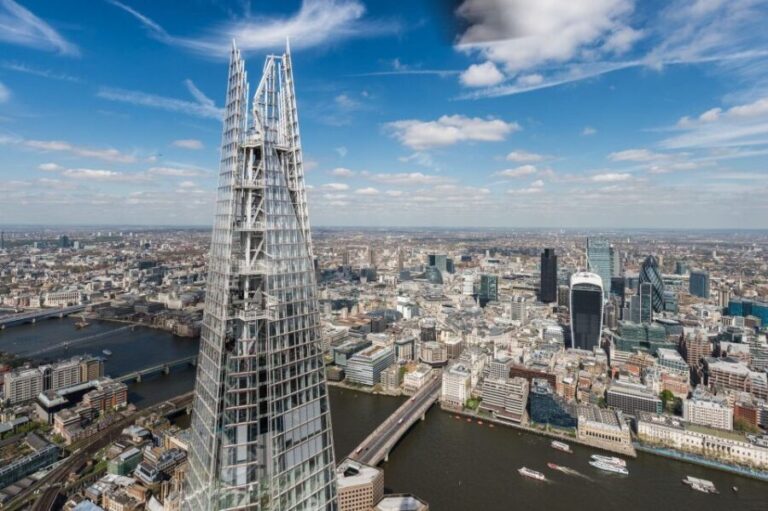 London: The Shard Entry Ticket with Champagne - The Building: Architecture and Design Highlights