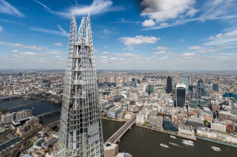 London: The Shard Entry Ticket with Champagne - The Building: Architecture and Design Highlights