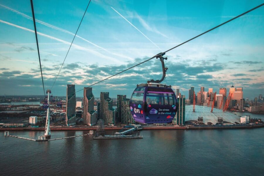 London: Uber Boat Return River Ticket + IFS Cloud Cable Car - The Sum Up