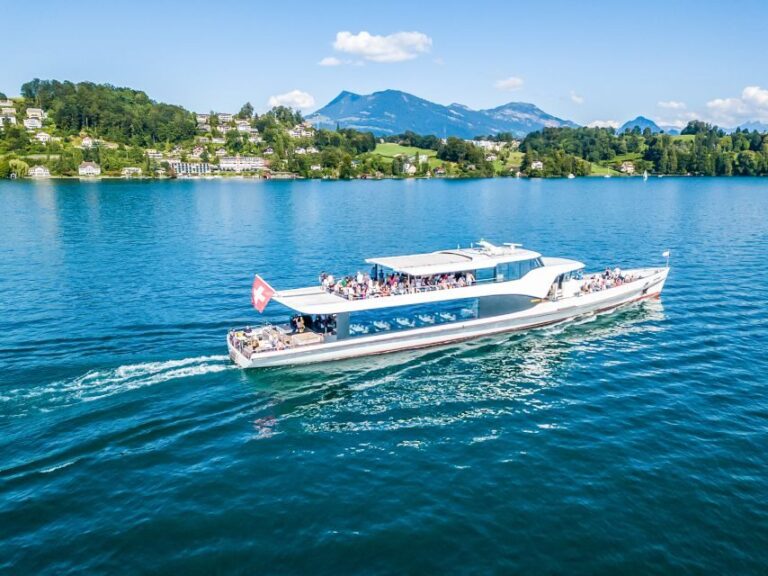 Lucerne: 1-Hour Cruise on Panoramic Yacht - A Closer Look at the Experience