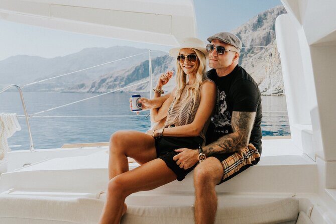 Luxury Catamaran Cruise from Panormo Port with Lunch and Drinks - The Water Activities and Beach Time