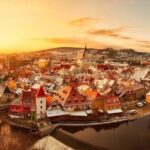 Luxury Private Day trip from Prague to Cesky Krumlov via Hluboka Castle - Strolling Through Cesky Krumlov’s UNESCO World Heritage Old Town
