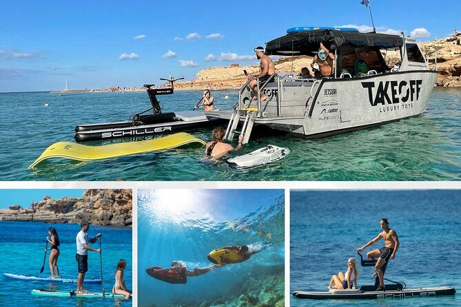 Luxury Water Toys Boat Tour ibiza - SEABOB- Paddle surf boards - The Value and Pricing