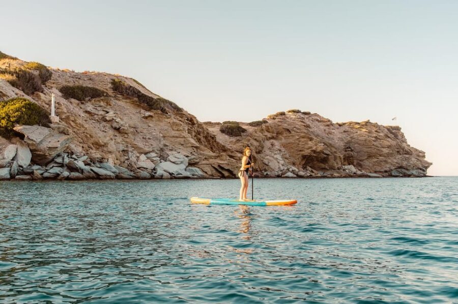 Lygaria Beach: Stand-up Paddle Board (SUP) with or w/o E-Fin - What the Experience Includes and What It Offers