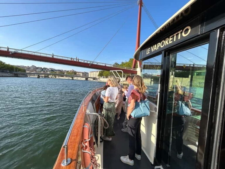 Lyon: 1h30 cruise in the heart of the city with audio guide - What Makes This Lyon Waterway Cruise Stand Out?