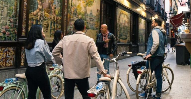 Madrid by Night: Vintage Bike Tour Highlights/Optional Tapas - A Detailed Look at the Itinerary