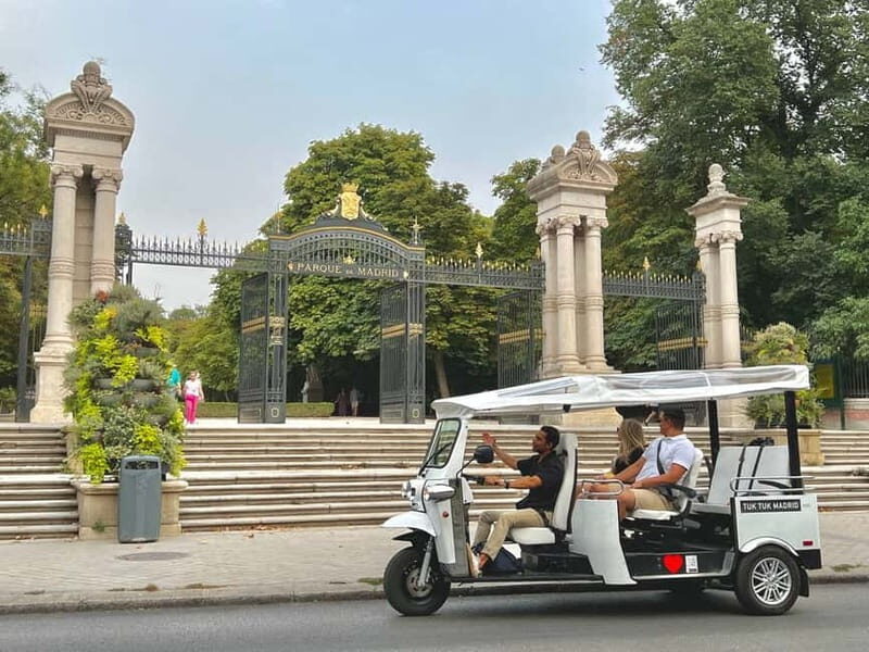 Madrid: Discover the City by Private Electric Tuk Tuk - A Detailed Breakdown of the Itinerary