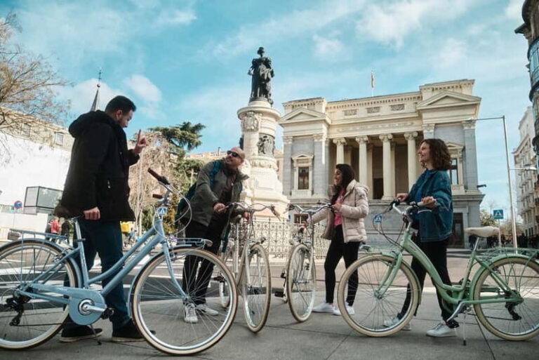 Madrid: Highlights Guided Vintage Bike Tour and Tapas Option - What’s Included & What to Expect