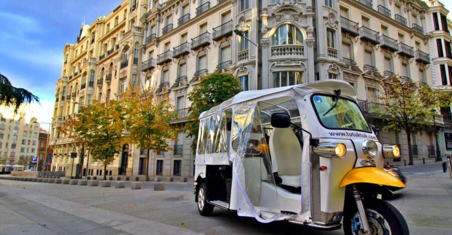 Madrid: Modern tour with Private guide in yellow tuk tuk - Why This Tour Is a Great Choice