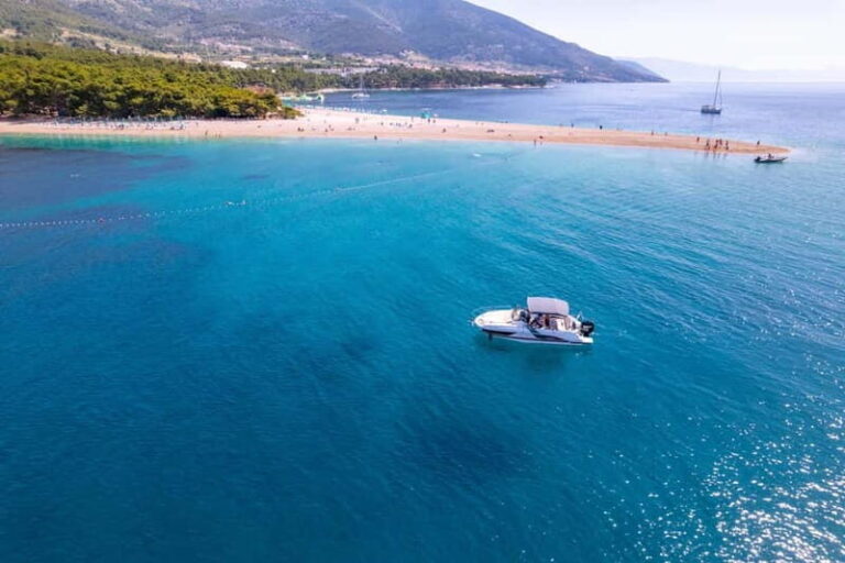 Makarska: 3-Island Speedboat Golden Horn & Blue Lagoon Tour - Key Points