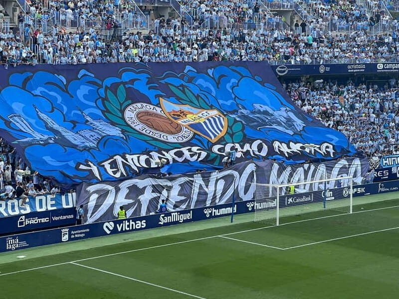 Málaga: Football Match Day Experience - The Stadium Experience at La Rosaleda