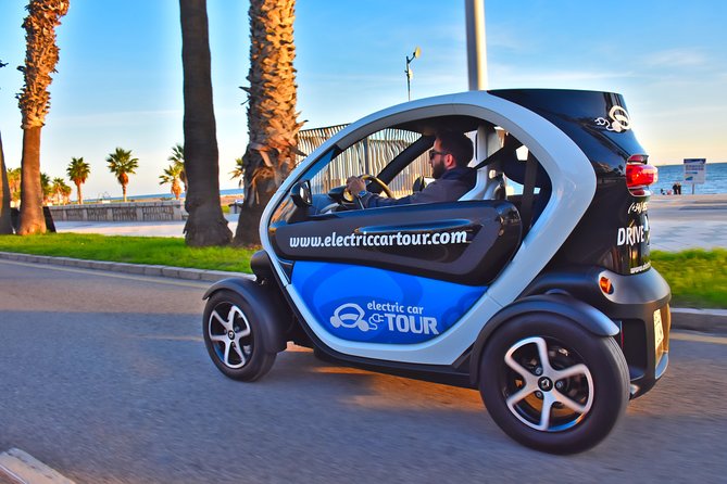 Malaga Highlights by Electric Car with Port Pick up - An Introduction to the Electric Car Experience