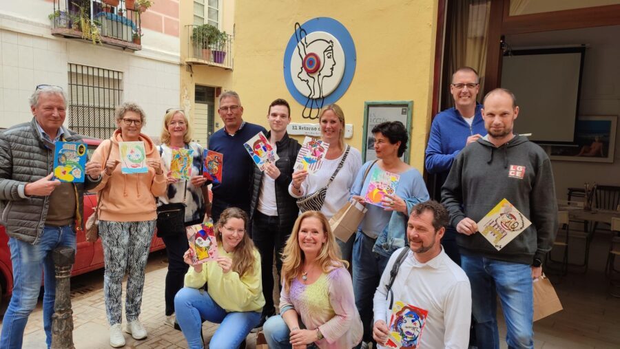Málaga: Paint your own Picasso - The Art Materials and the Creation Process